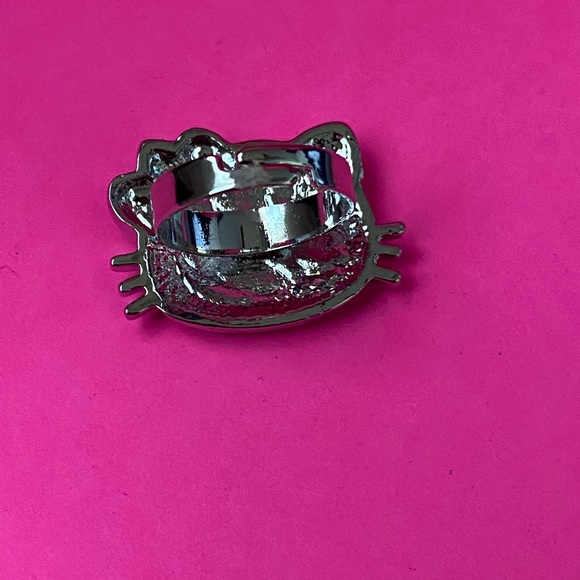 Hello Kitty | Jewelry | Rhinestone Hello Kitty Ring | Poshmark